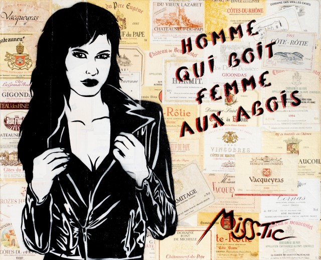 Miss Tic - Artiste française connue pour ses pochoirs poétiques et ...